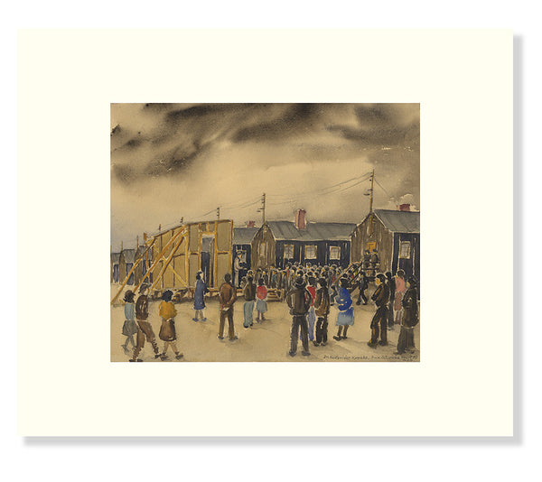 Estelle Peck Ishigo Reproduction Print--Dr. Reifsnider Speaks ...